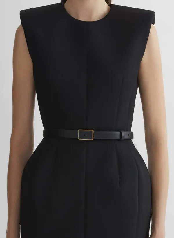 MUGLER Sleeveless Mini Dress