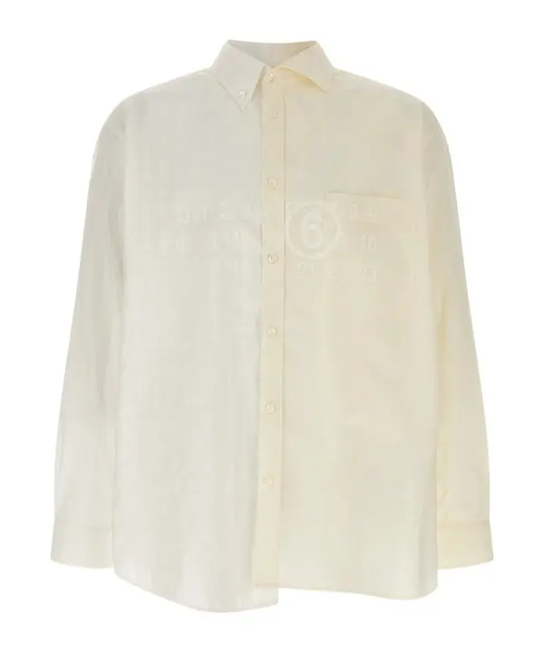 MAISON MARGIELA Two-tone Poplin Shirt