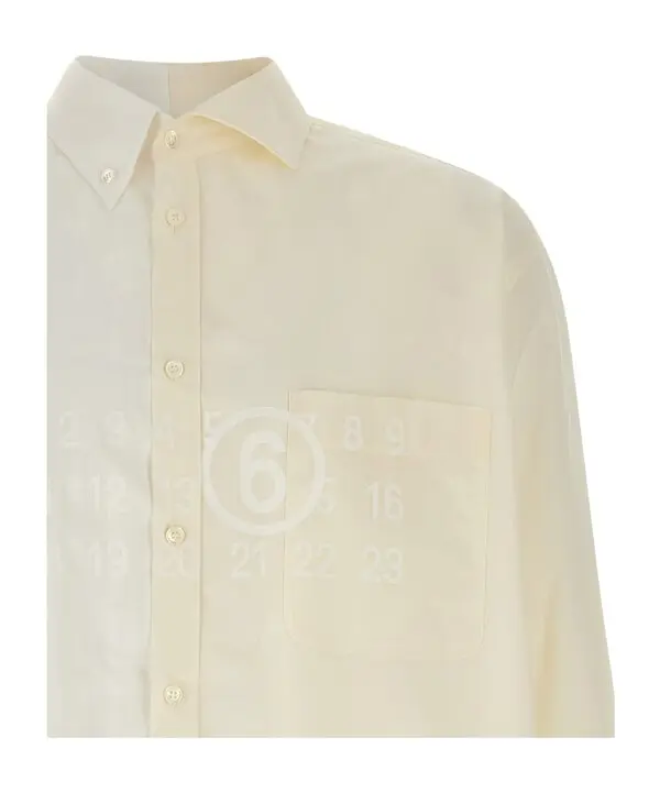 MAISON MARGIELA Two-tone Poplin Shirt