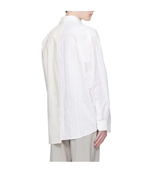 MAISON MARGIELA Two-tone Poplin Shirt