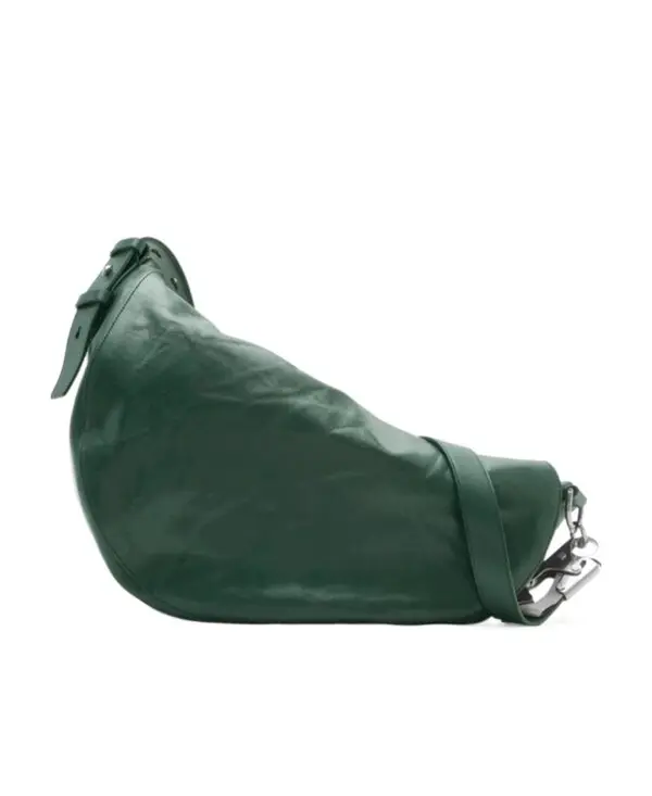 Burberry Medium Knight Zipped Shoulder Bag - Green