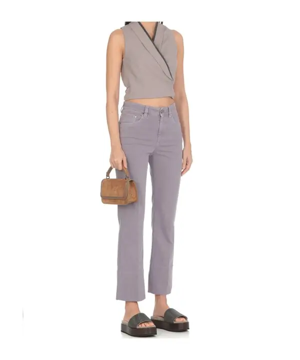 Brunello Cucinelli Loose-fit Pressed Crease Jeans