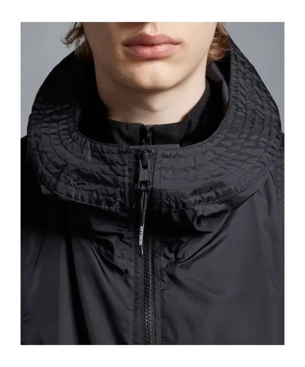Moncler Packable Parka With Floral Embellishments