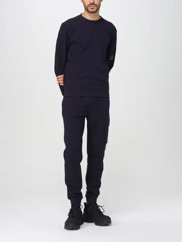 C.P. COMPANY Lens-detailed Tapered Leg Track Pants