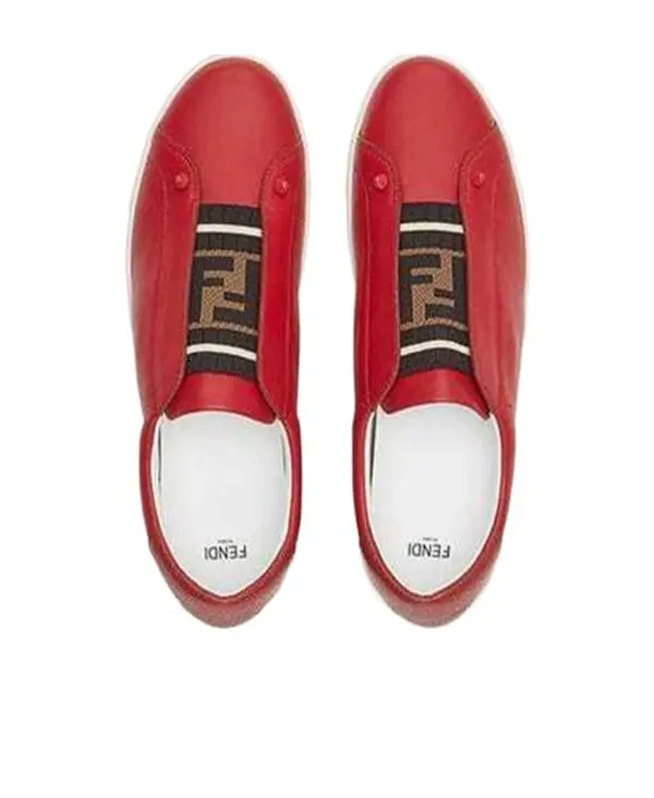 Fendi Ff Logo Casual Sneakers