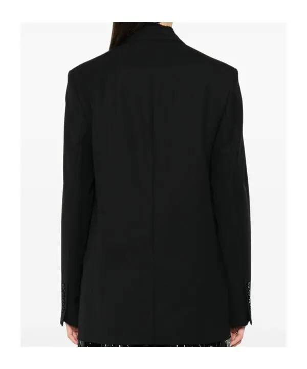 TOTEME Single-breasted Long-sleeved Blazer - Black