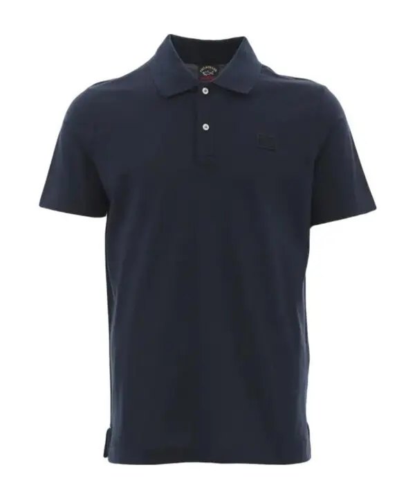 PAUL  SHARK Logo Details Polo Shirt