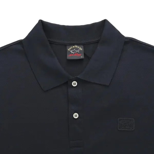 PAUL  SHARK Logo Details Polo Shirt