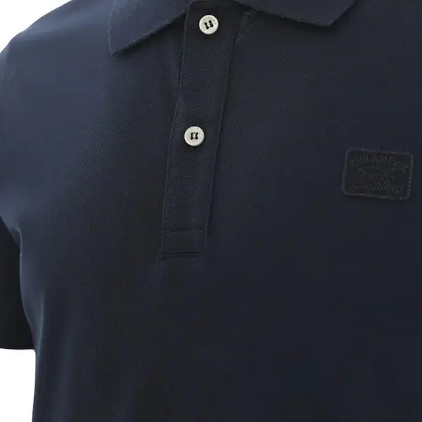 PAUL  SHARK Logo Details Polo Shirt