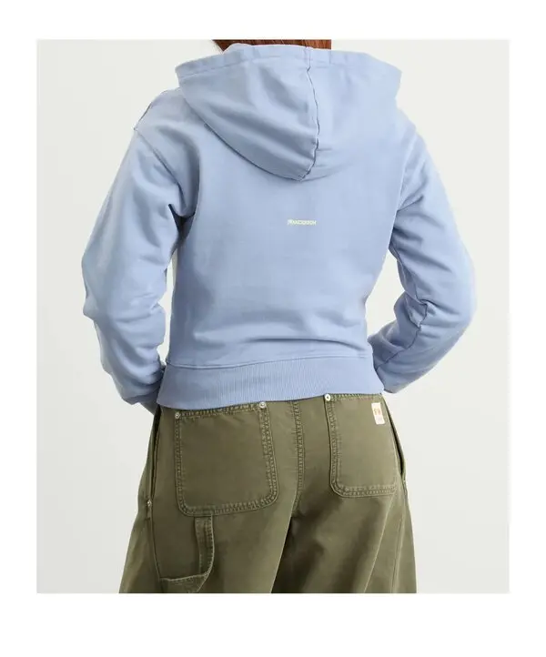 J.W.ANDERSON Organic Cotton Hoodie With Tie Detail