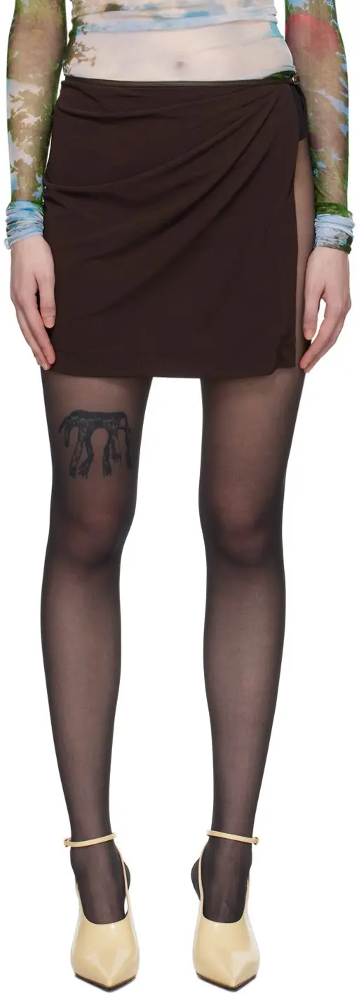 Christopher Esber Wrapped Mini Skirt