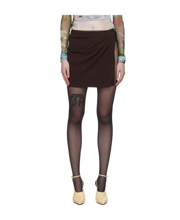Christopher Esber Wrapped Mini Skirt