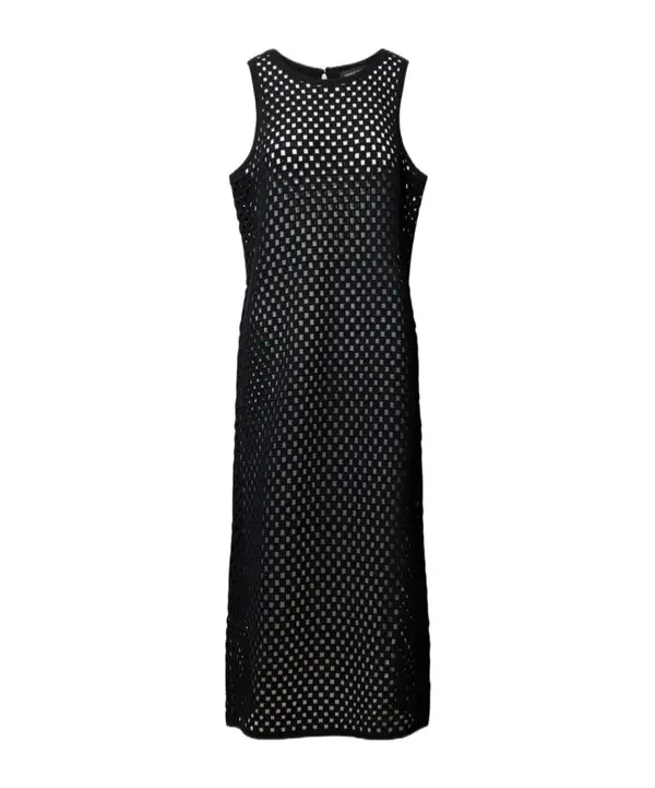 ANINE BING Crochet Knit Dress