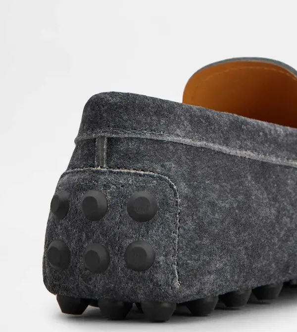 TOD'S Round-toe Slip-on Loafers - Blue