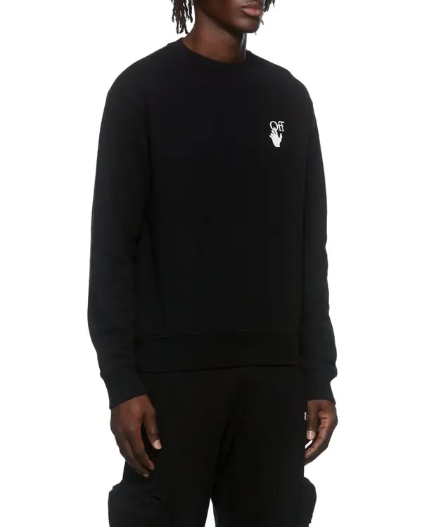 Off-White Caravaggio Print Crewneck Sweatshirt