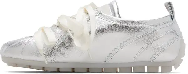 Simone Rocha Ballerina Grip Low-top Sneakers - Silver