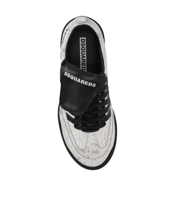 Dsquared2 Fold-over Tongue Soccer Sneakers