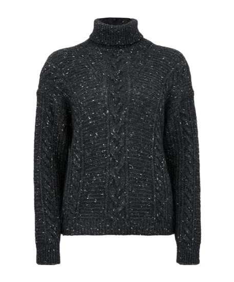 Max Mara Cable-knit Roll-neck Sweater - No