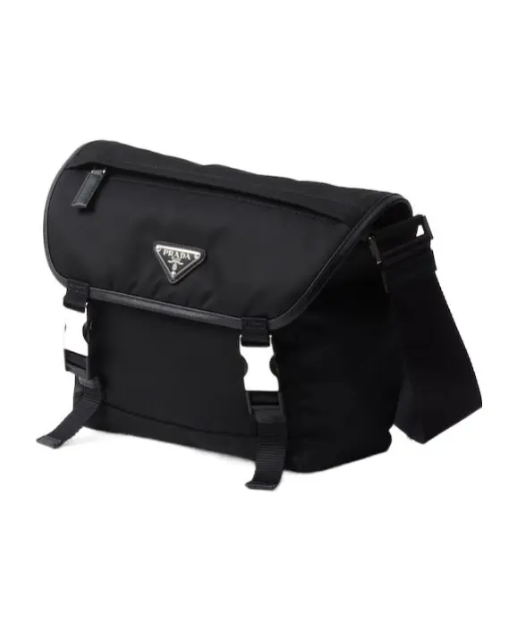 Prada Re-nylon Foldover-top Shoulder Bag