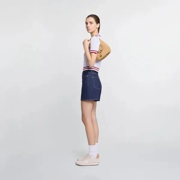 Hogan Trend Mini Hobo Bag - Beige