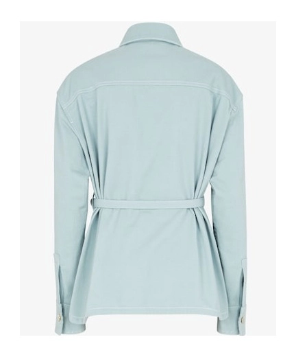 Fendi Belted Collared Jacket
