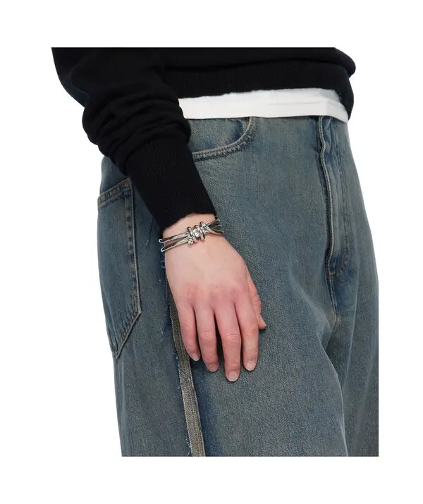 MAISON MARGIELA Open Design Knotted Bracelet