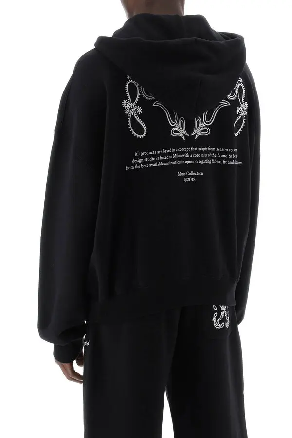 Off-White Bandana Drawstring Hoodie