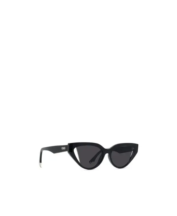 Fendi Cat Eye Frame Sunglasses - Black