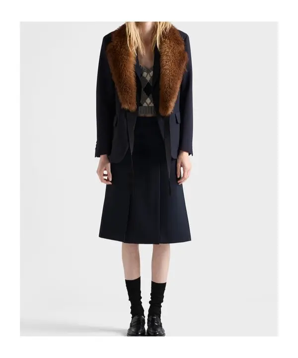 Prada Single-breasted Tailored Blazer