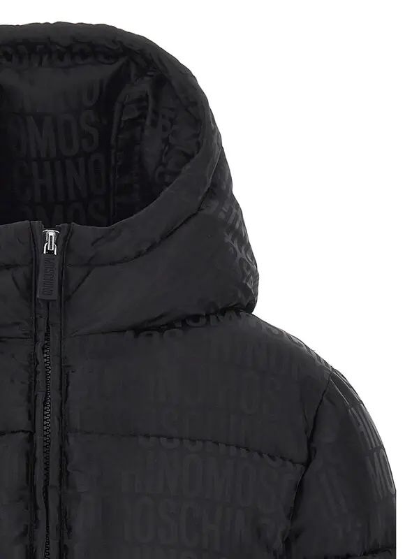 Moschino Jacquard Hooded Jacket