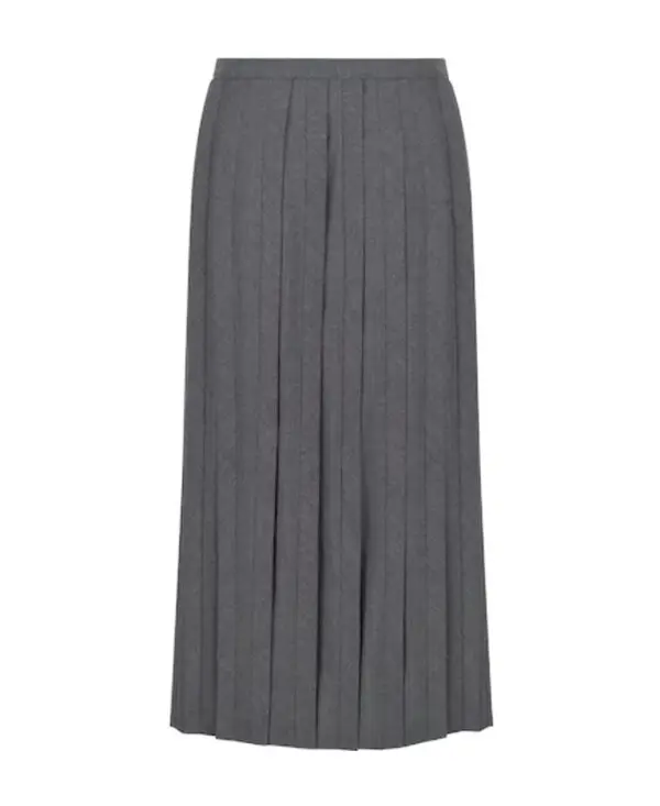 Dior Belted Pleated Skirt