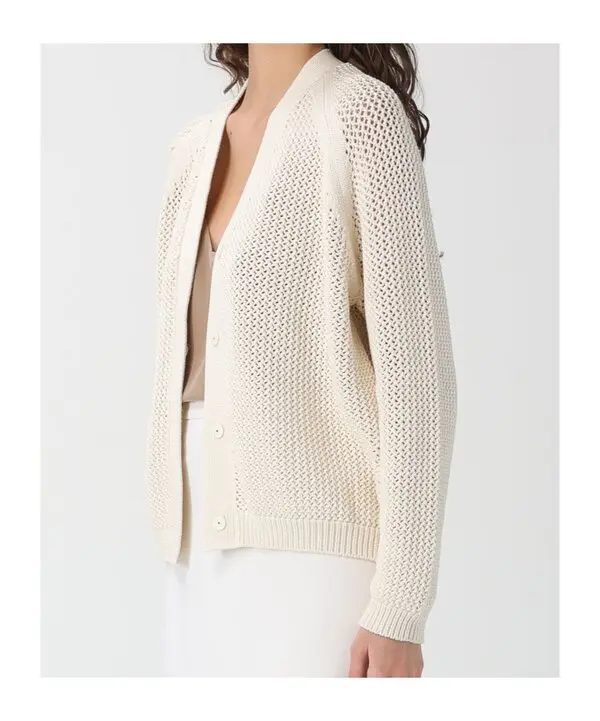 Max Mara V-neck Long-sleeved Knitted Sweater