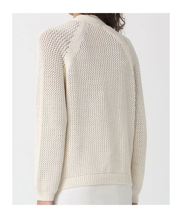 Max Mara V-neck Long-sleeved Knitted Sweater