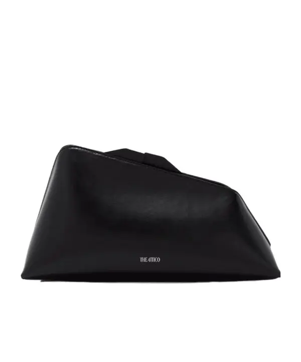 Attico Logo Clutch - Black