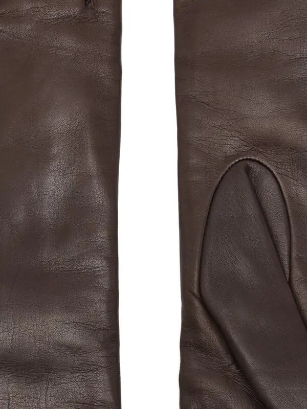 Max Mara Long Leather Gloves