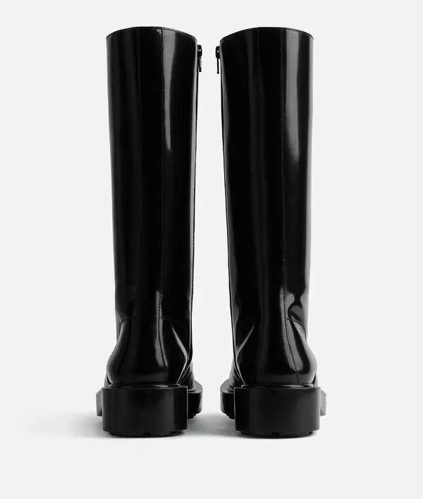 Bottega Veneta Leather Horse Buckle Boots