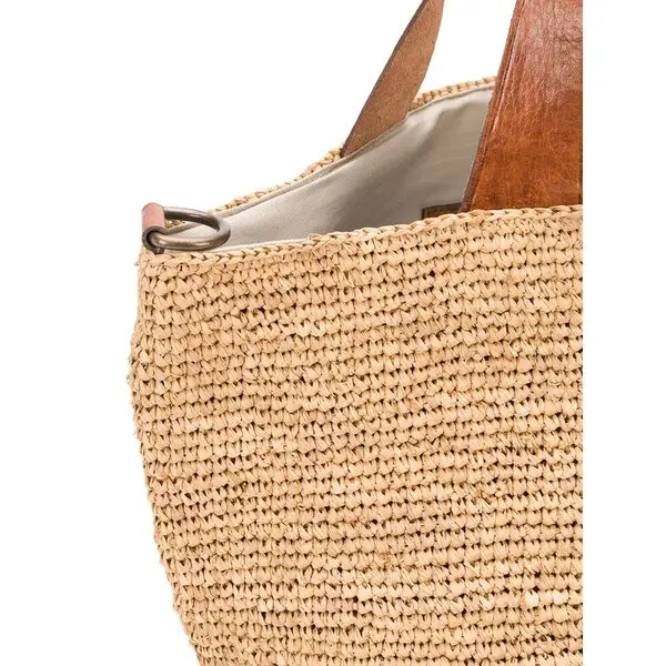 IBELIV Raffia Tote Bag