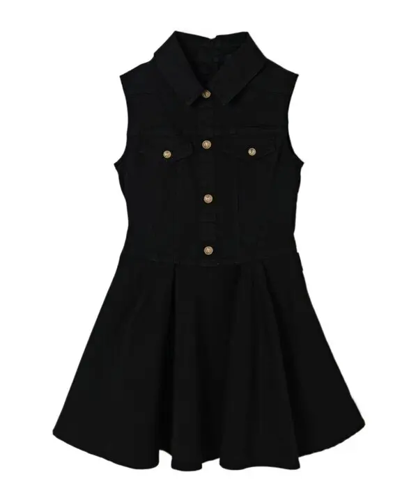 Balmain Sleeveless Shirt Dress