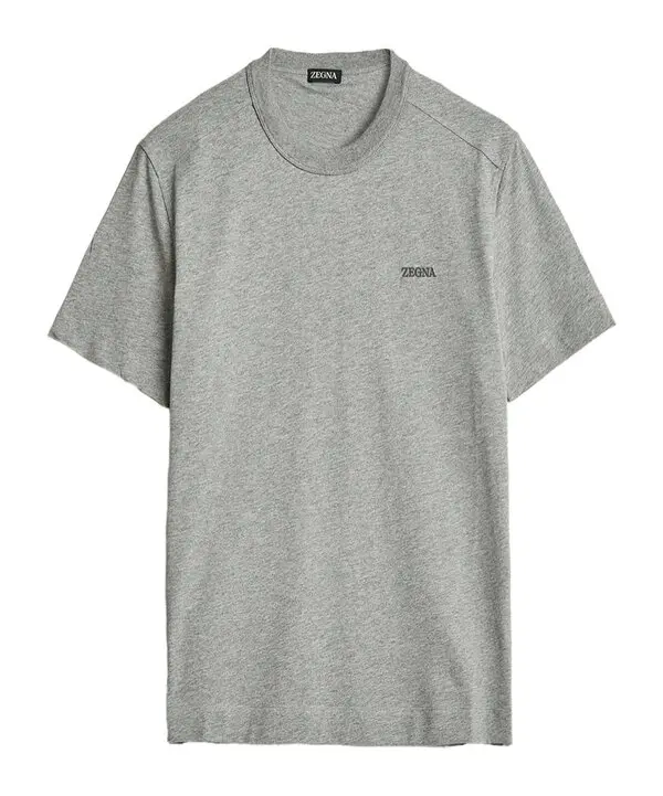 Zegna Logo-detail T-shirt
