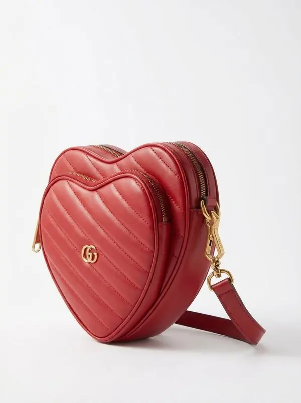 Gucci Heart Shaped Shoulder Bag