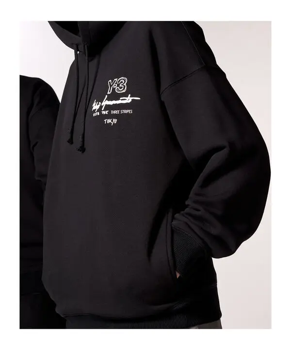 Y3 Graphic-print Hoodie