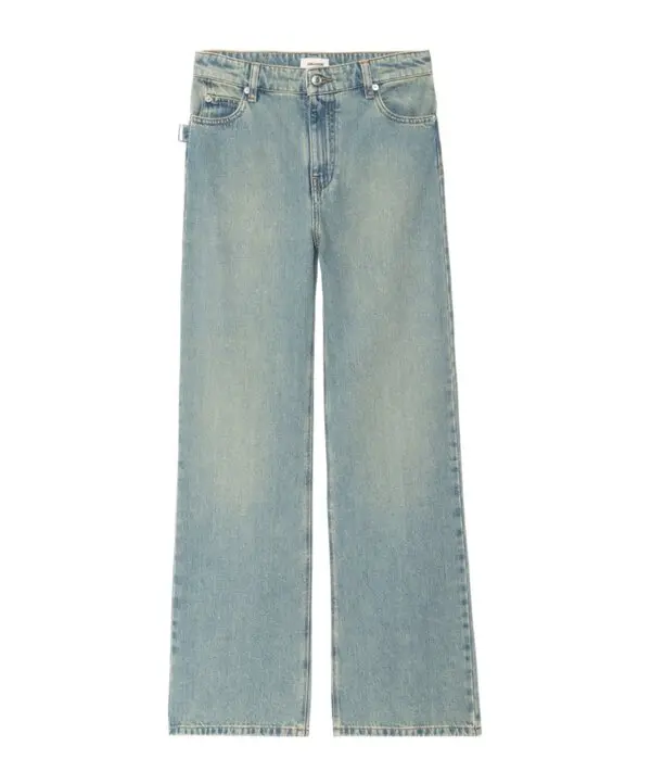 Zadig&Voltaire Evy Straight-leg Jeans - Light Blue