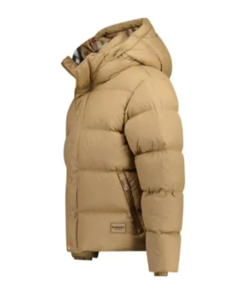 Burberry Quilted Down Jacket With Hood