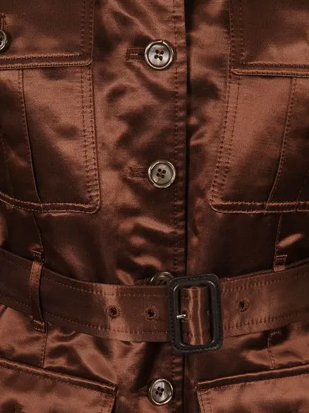 TOM FORD Lustrous Duchesse Safari Jacket
