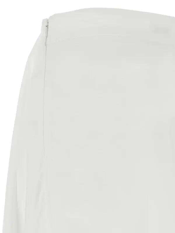 Brunello Cucinelli Draped Bubble-hem Skirt