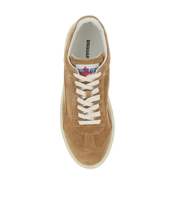 Dsquared2 Round Toe Lace-up Sneakers