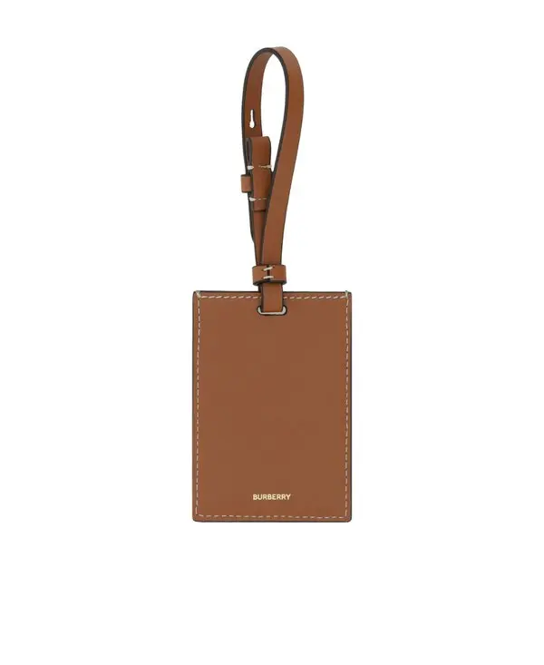 Burberry Checked Luggage Tag