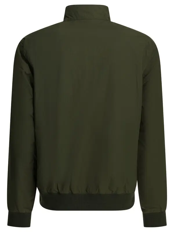 Barbour Zip-up Bomber Jacket - Green