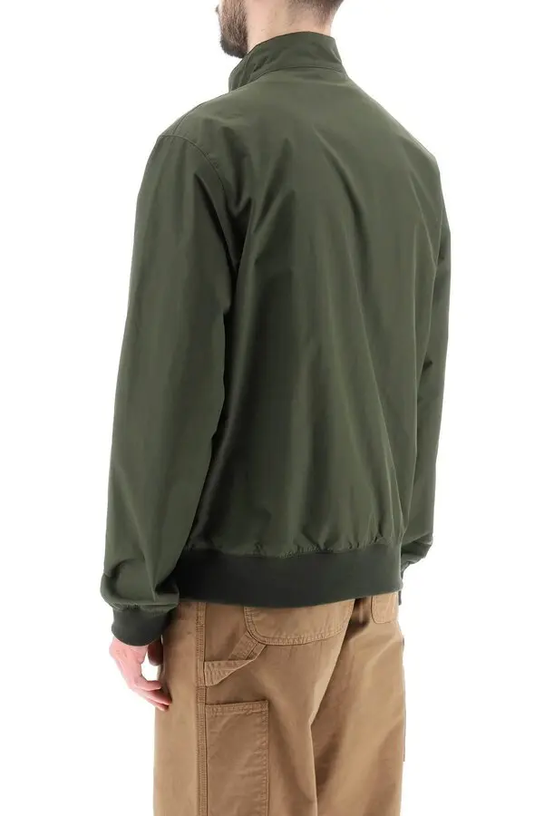 Barbour Zip-up Bomber Jacket - Green