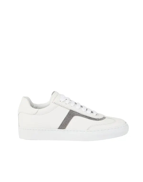 Brunello Cucinelli Lace-up Sneakers With Perforated Details